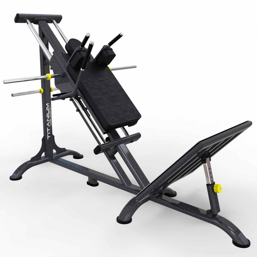 Hack 45° com Anilhas Titanium Fitness Special | Titanium Fitness